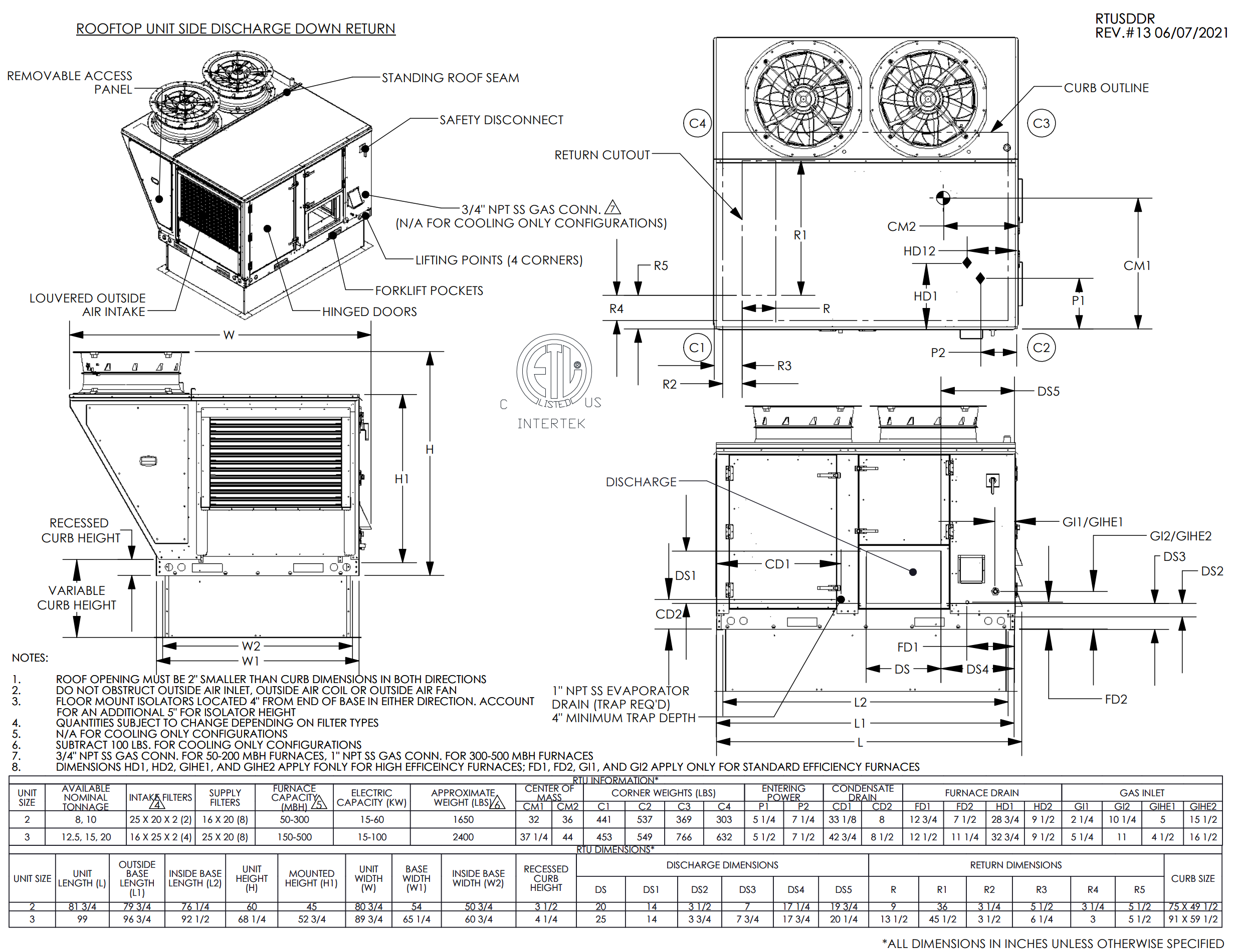 Submittal Drawing