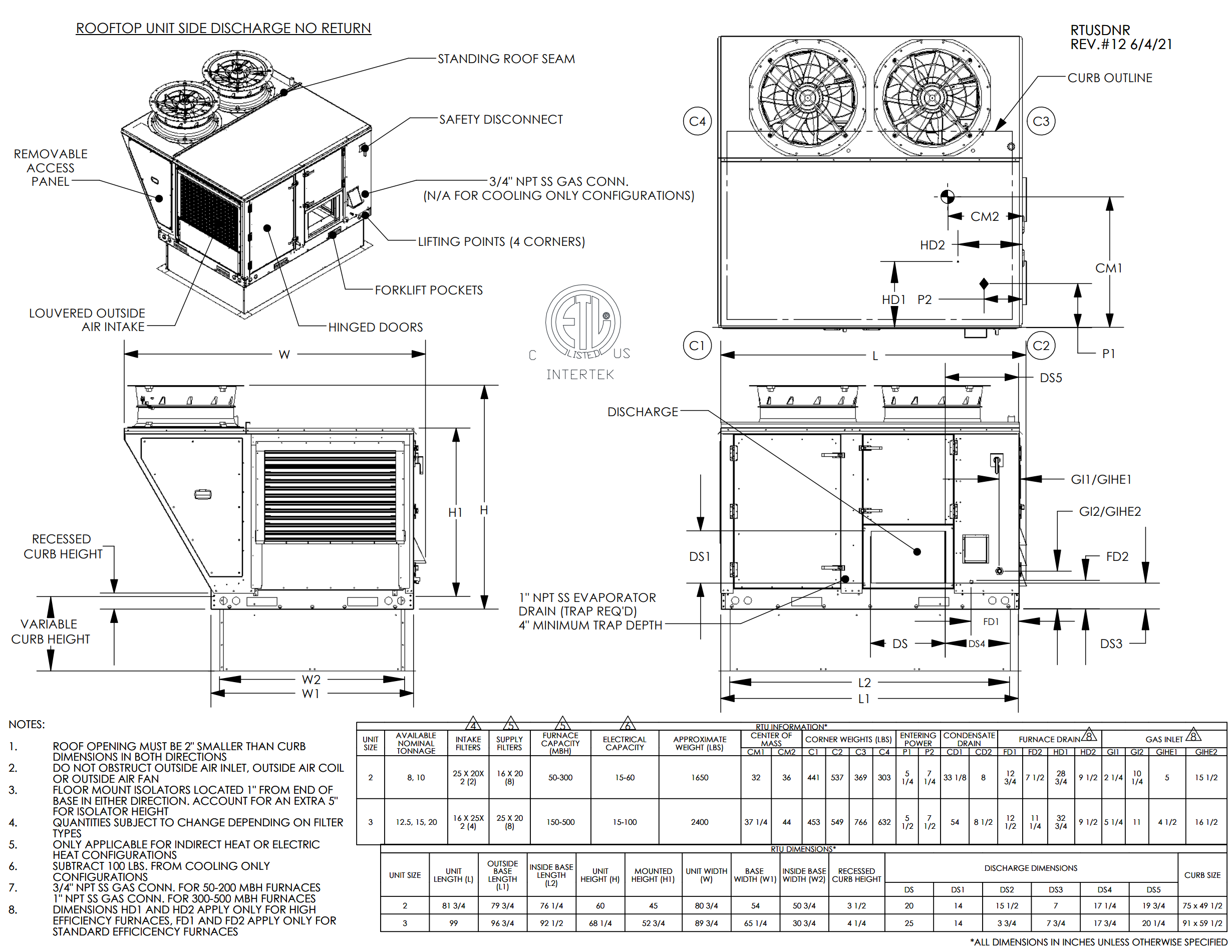Submittal Drawing
